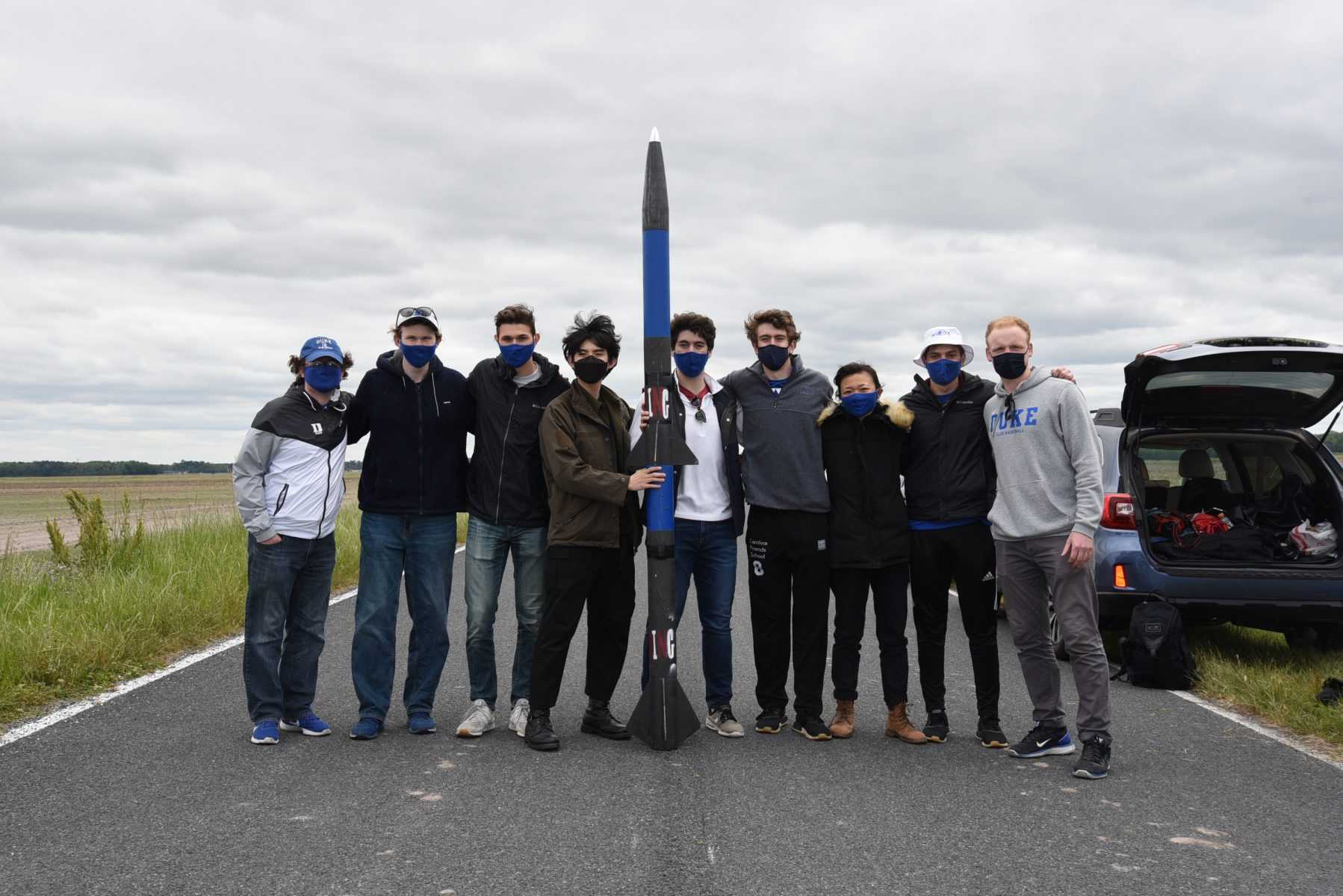 CAD Rendering of 30K Rocket